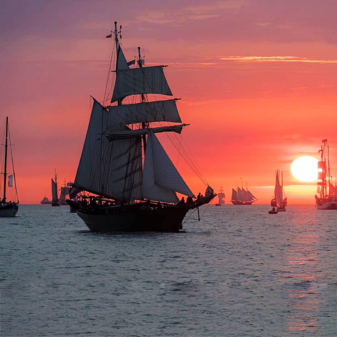Tall Ship Schooner - Rio de Janeiro, Brazil - Ship Stays
