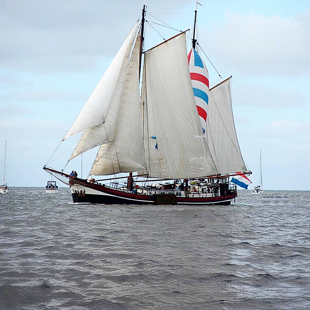Tall Ship Clipper - Makkum, Netherlands - Ship Stays